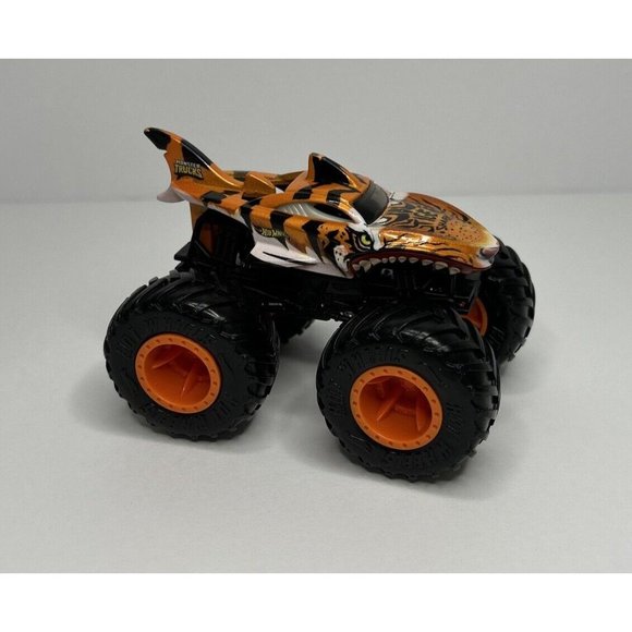 Hot Wheels | Toys | Hot Wheels Monster Jam Tiger Shark Monster Truck 64 ...